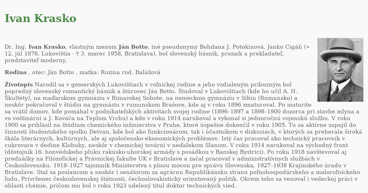 Ivan Krasko - ε epsilon