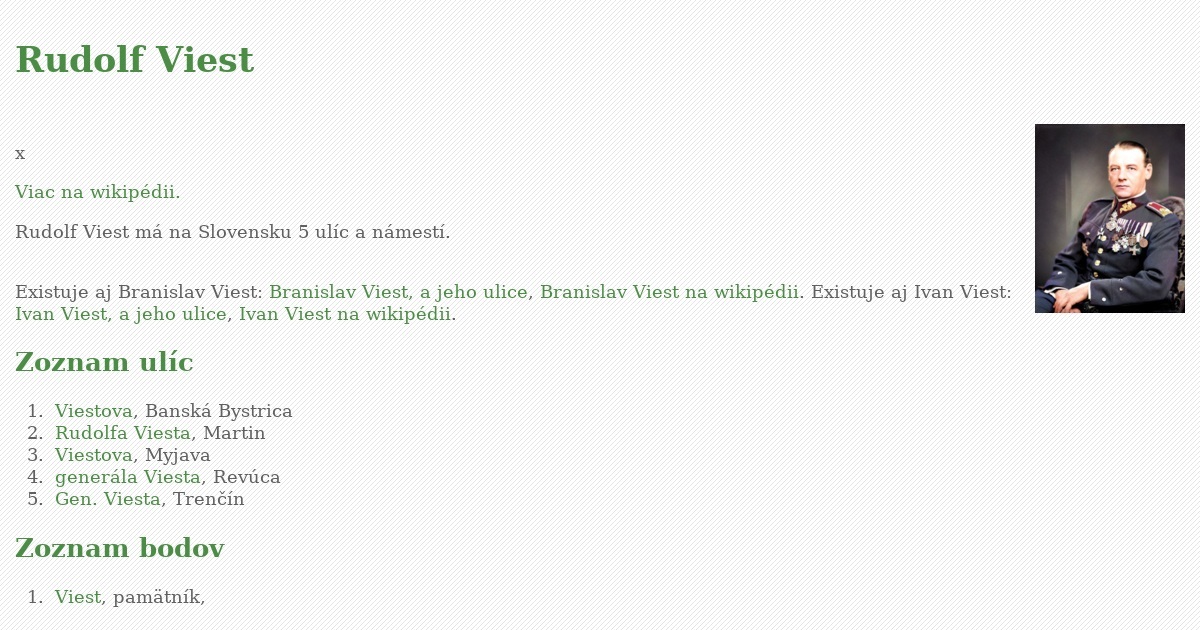 Rudolf Viest - ε epsilon